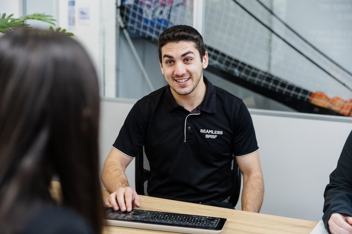 Seamless SMSF Education Program Landing Page